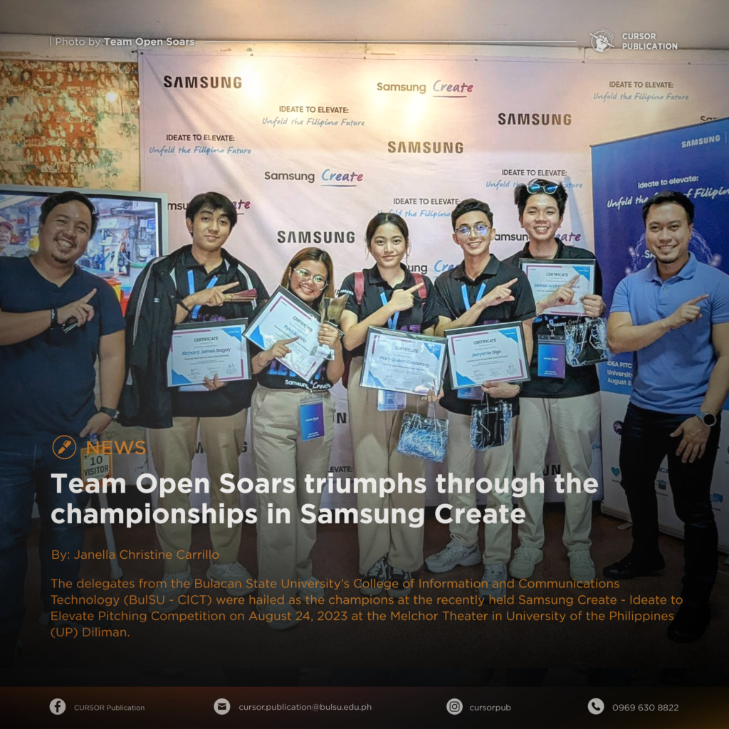 Team Open Soars triumphs through the championships in Samsung Create ...
